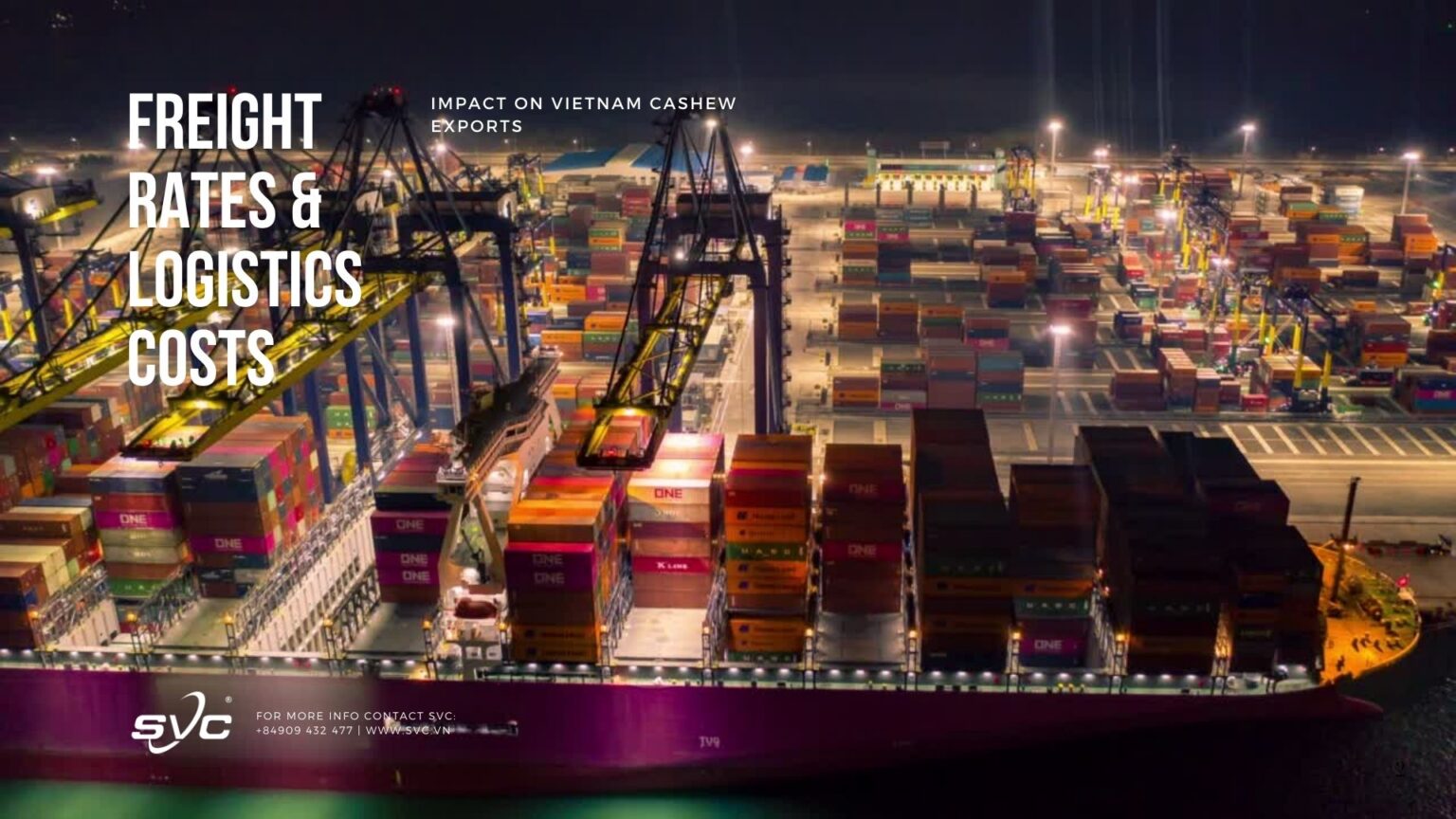 Freight Rates & Logistics Costs: Impact on Vietnam Cashew Exports | SVC ...